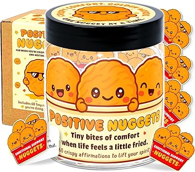 Amazon.com: Emotional Support Nugget – Chicken Nugget Gifts - 60 ...