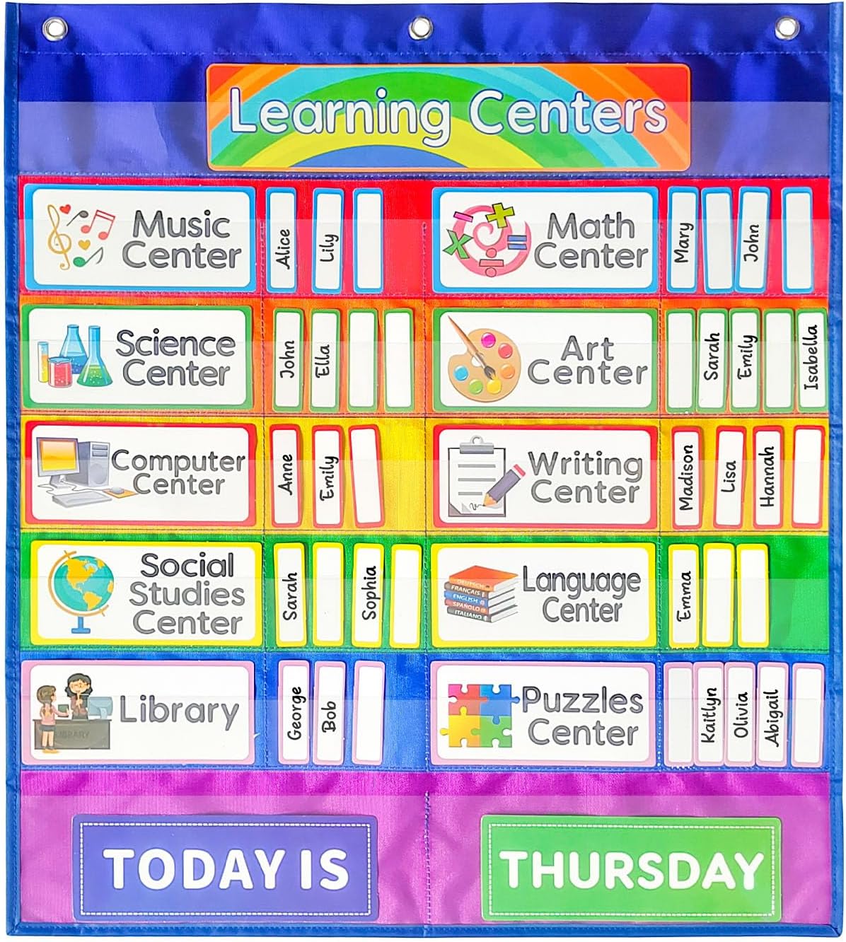 Amazon.com: Feelings Chart Cards Feelings Pocket Chart Social Emotional ...