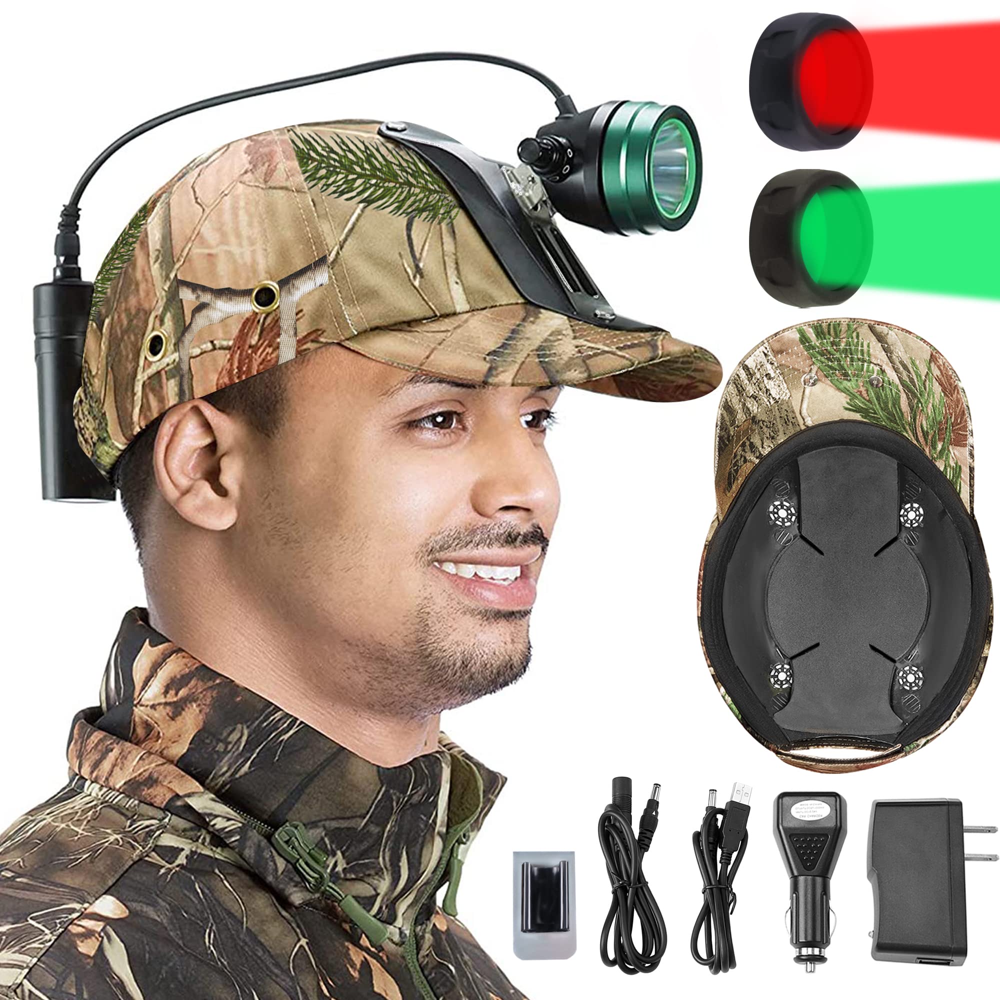 Spotlight Rechargeable Camouflage Night Saber 6500 Lumens Rechargeable