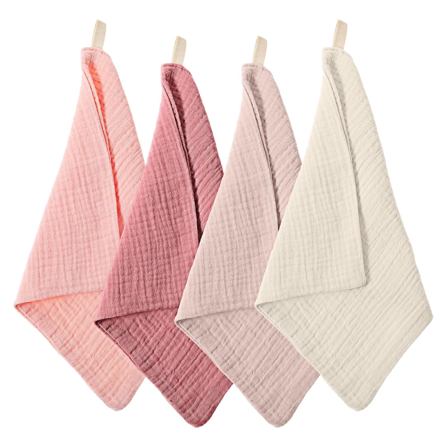 Amazon.com: Qianyu 4 Pack Face Cloths Makeup Remover Cloths Soft Wash ...