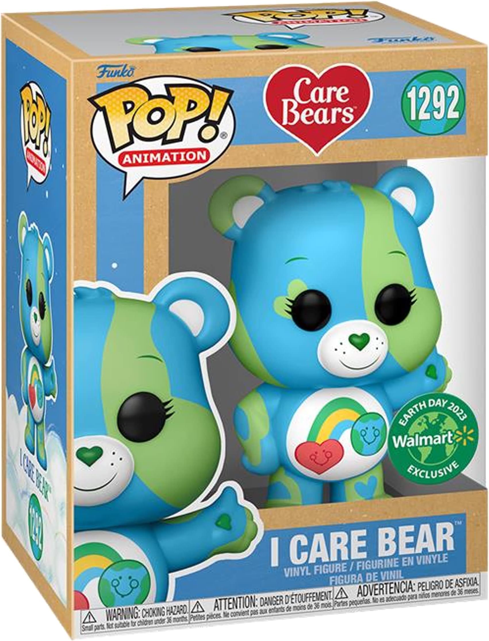 Funko Care Bears I Care Bear Pop! Vinyl Figure - Limited Edition Earth ...