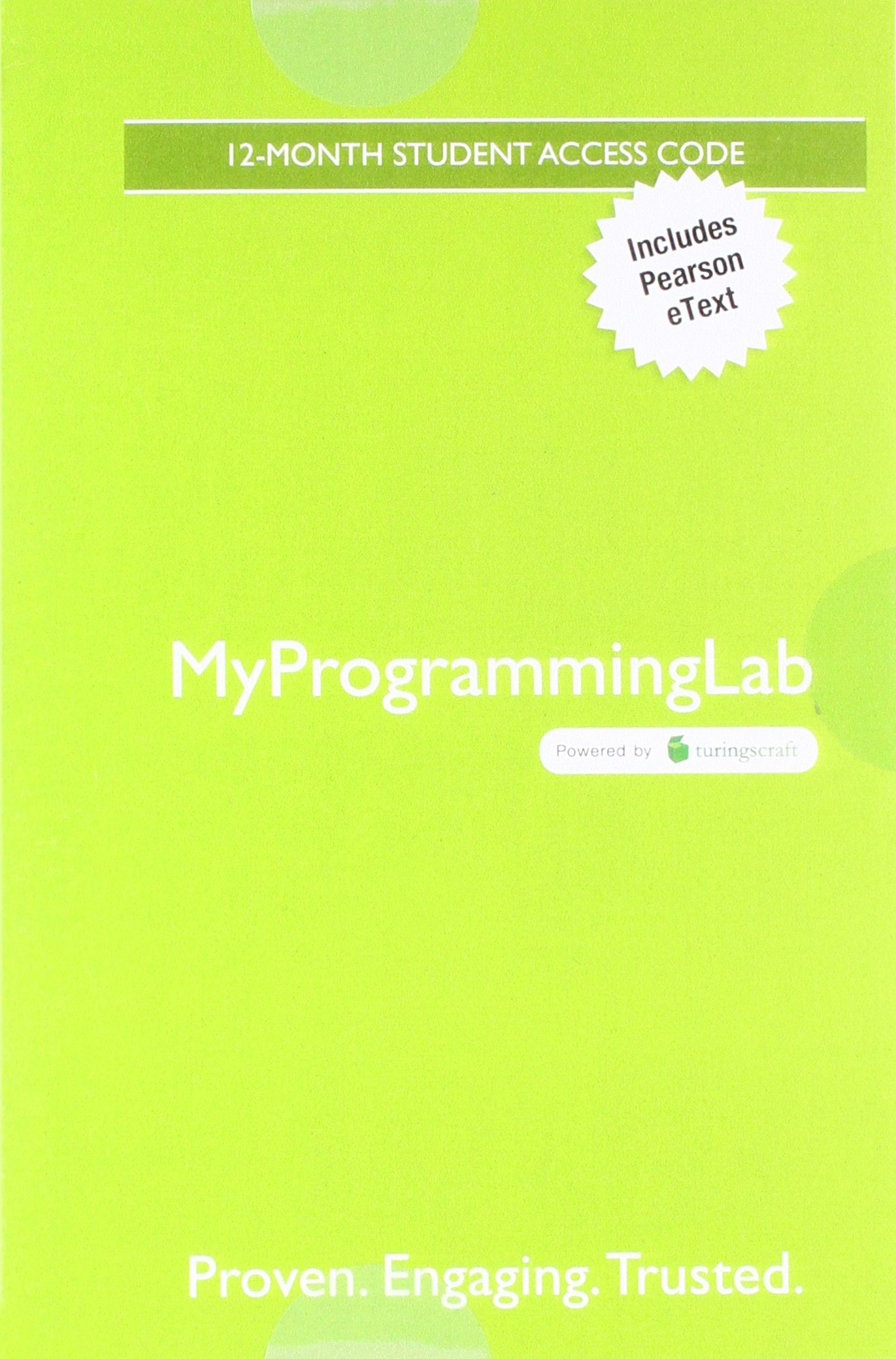 Starting Out With C From Control Structures To Objects Mylab Programming With