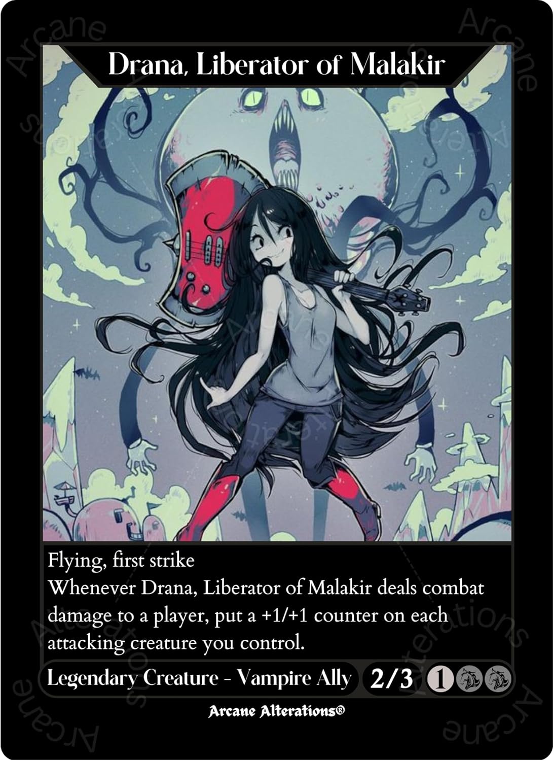 Amazon.com: Drana, Liberator of Malakir Marceline The Vampire Queen Adventure Time Crossover ...