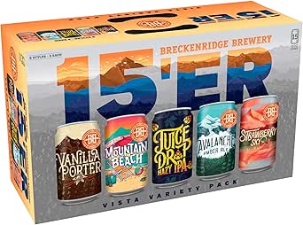 Amazon.com: Breckenridge Brewery Craft Beer Sampler Pack With Vanilla ...
