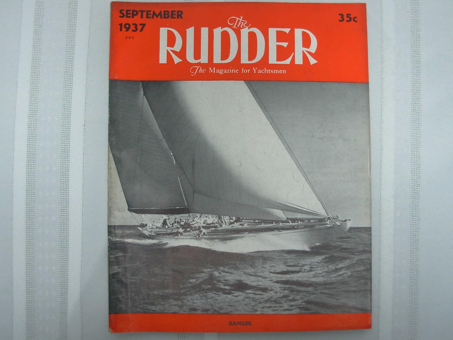 THE RUDDER. SEPT. 1937: William F. editor Crosby: Amazon.com: Books