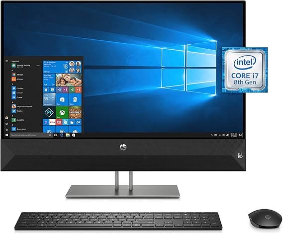 Amazon.com: HP Pavilion 27-inch All-in-One Computer, Intel Core i7 ...