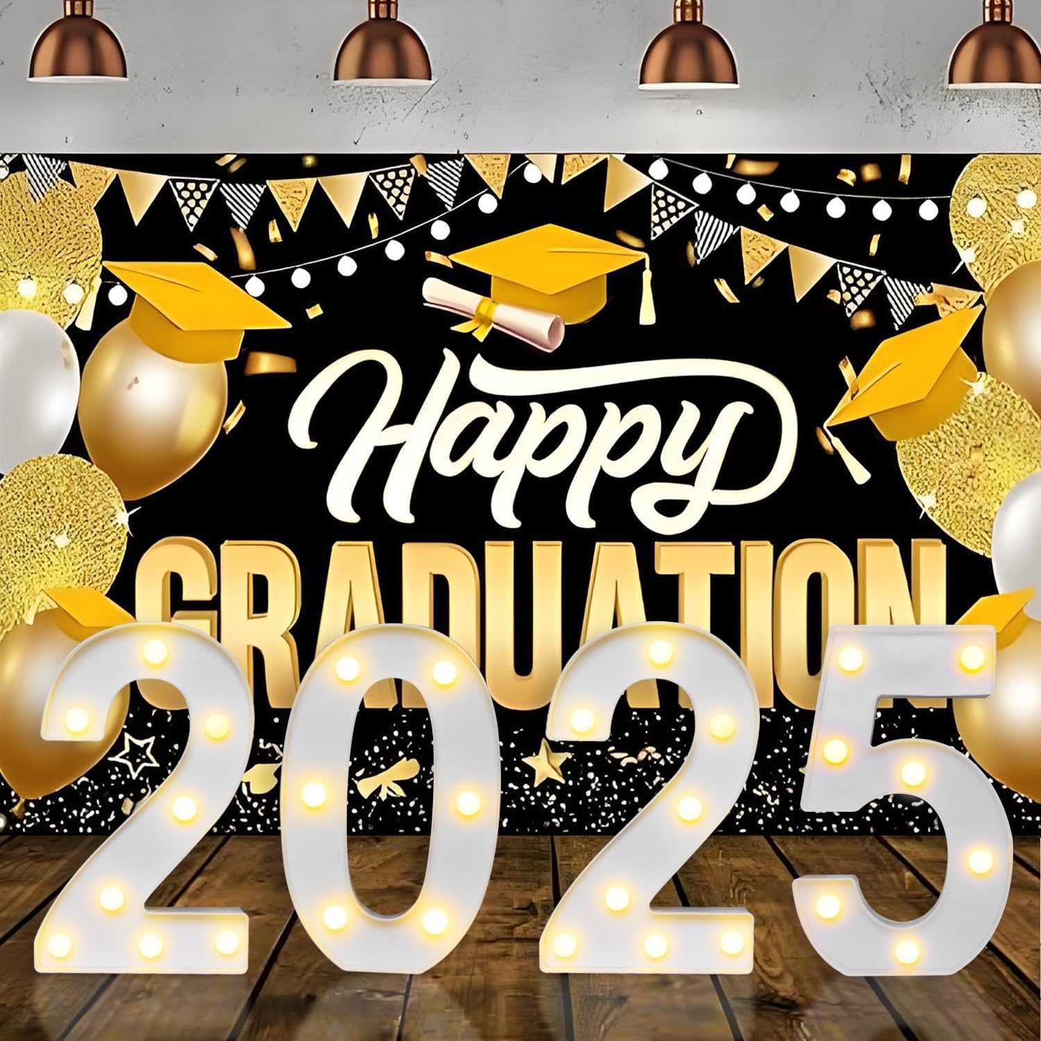 Amazon.com: 2025 Light Up Numbers, Graduation Decorations Numbers ...