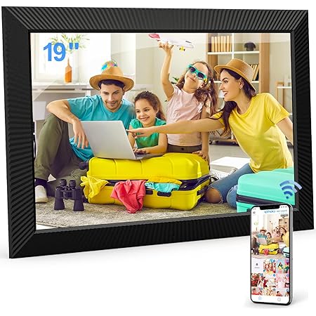Amazon.com: Aluratek (ADMPF118F) 18.5 Inch Digital Photo Frame - Black ...