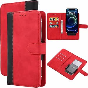Amazon.com: Universal Leather Flip Case for Digma Linx Base 4G and More ...