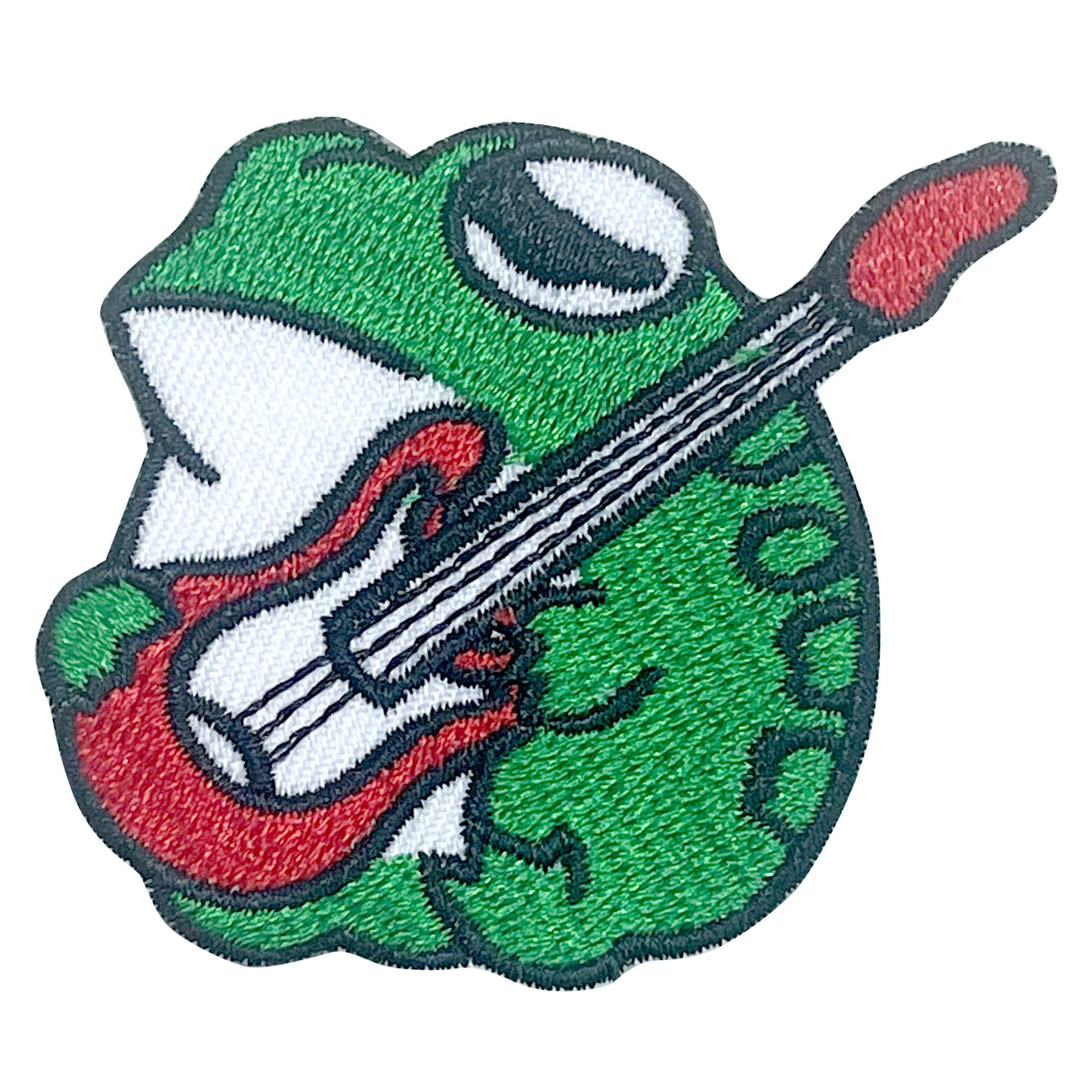 Amazon.com: Octory Fat Frog with Guitar Iron On Patches for Clothing ...