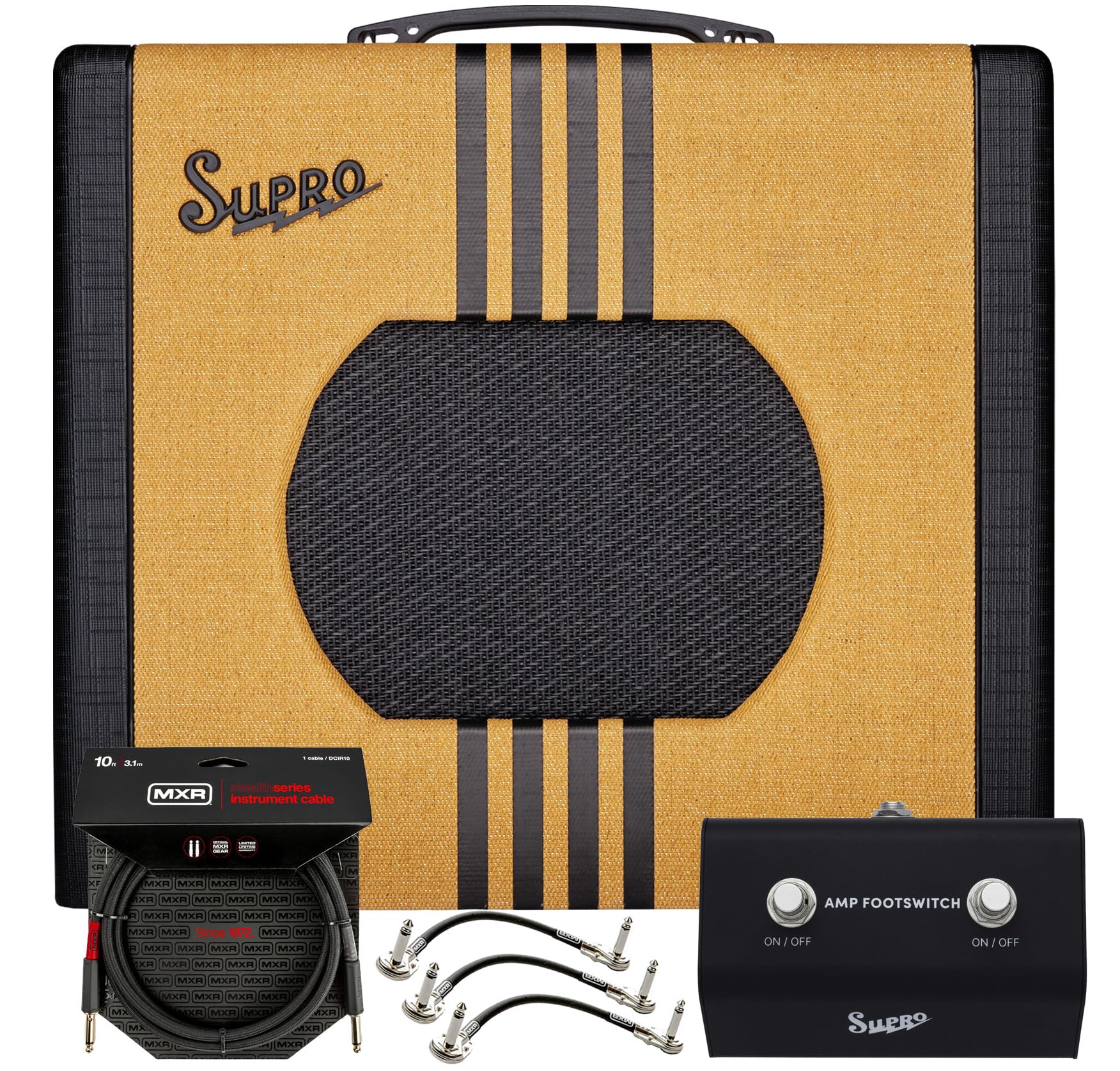Supro Delta King 10" 1820RTB 5-Watt 12AX7 All-Tube Preamp Combo Amp ...