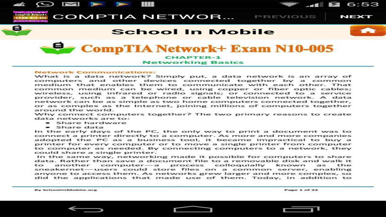 CompTIA Network+ Exam N10-005 - App on Amazon Appstore