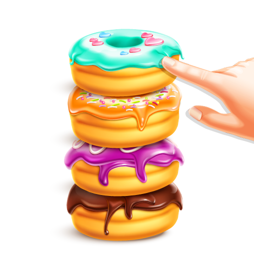 Hoop Donut Stack - Sort Game - App on the Amazon Appstore