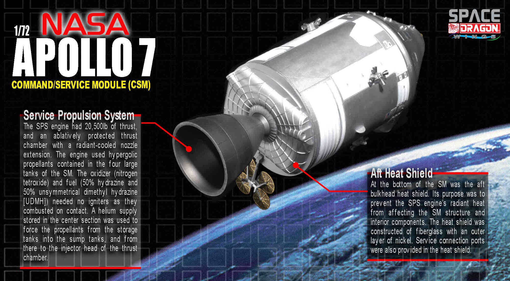 Nasa Apollo Command Service Module Apollo 10 Command/Service Module