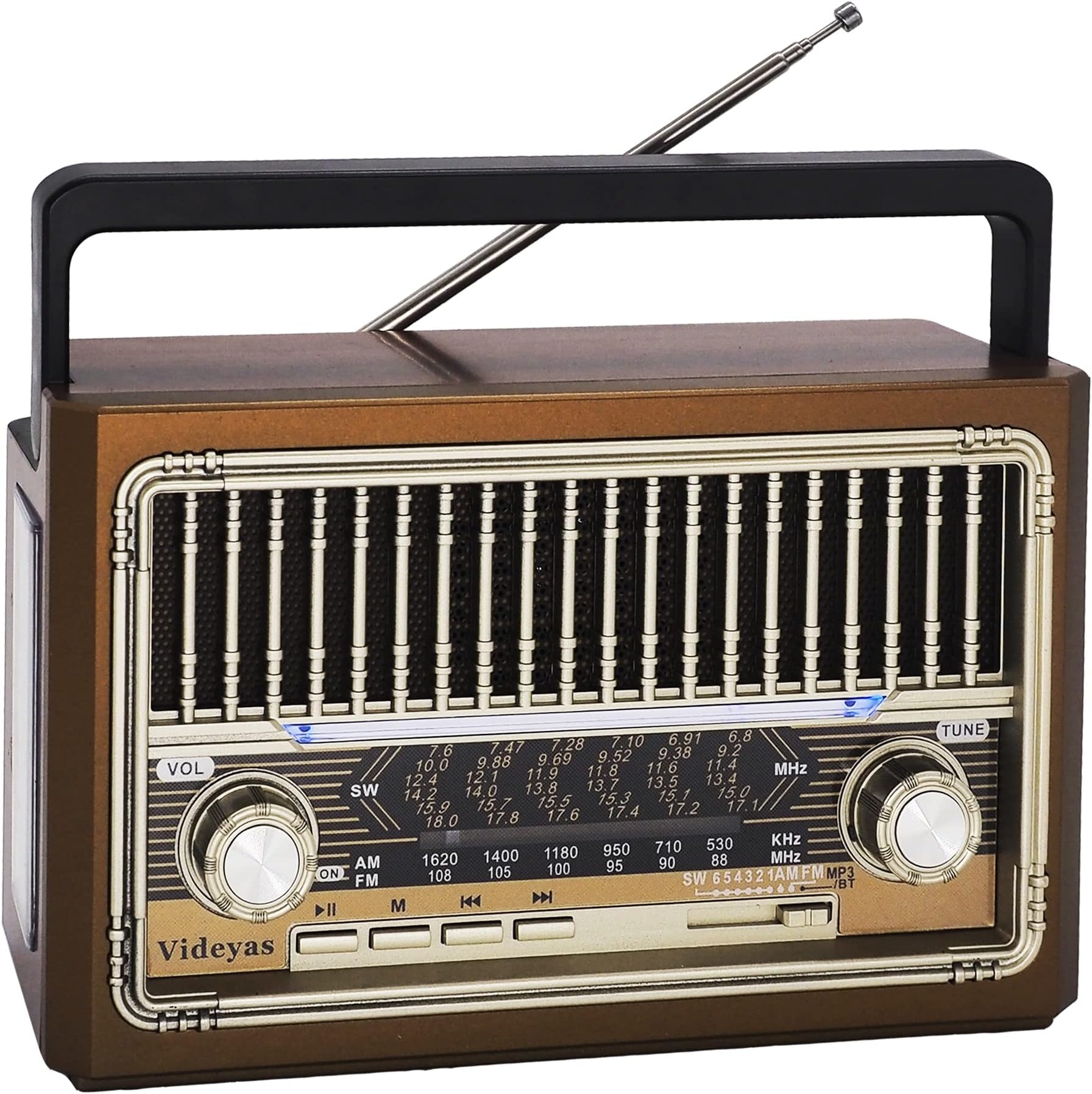 Amazon.com: Bingxue Radios Portable AM FM, Battery Powered and Plug in ...