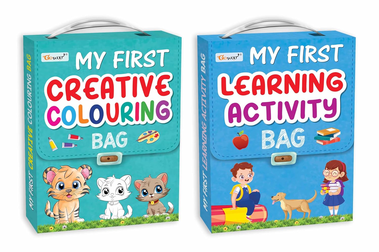 Buy My first Creative colouring and learning Activity bags : Colouring ...