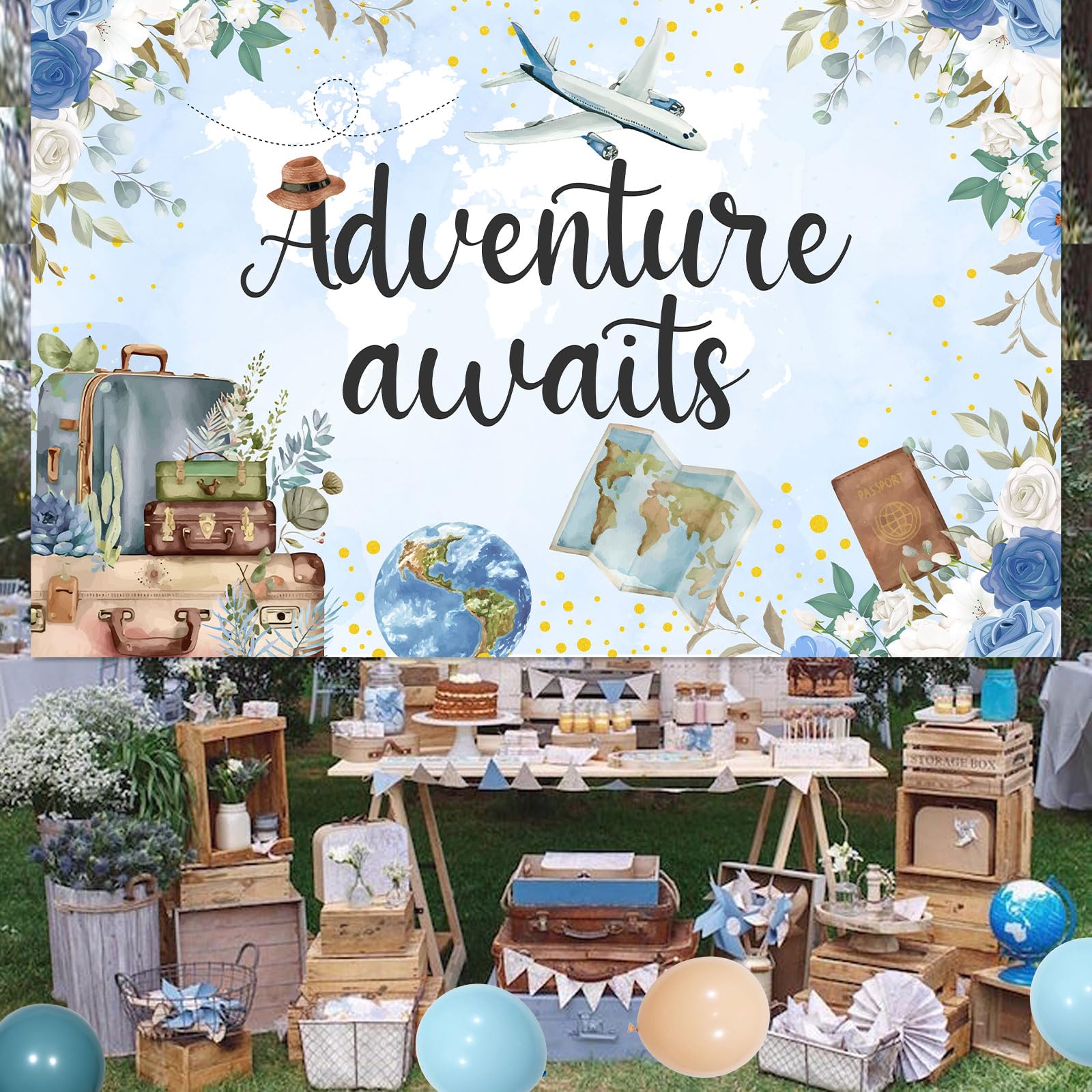 Adventure Baby Shower Decorations