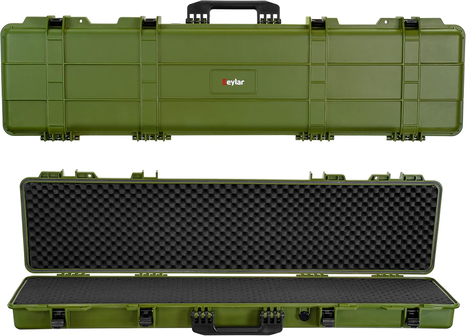 Amazon.com: Eylar 53 Inch Slim Rifle Hard Case with Foam, Waterproof ...