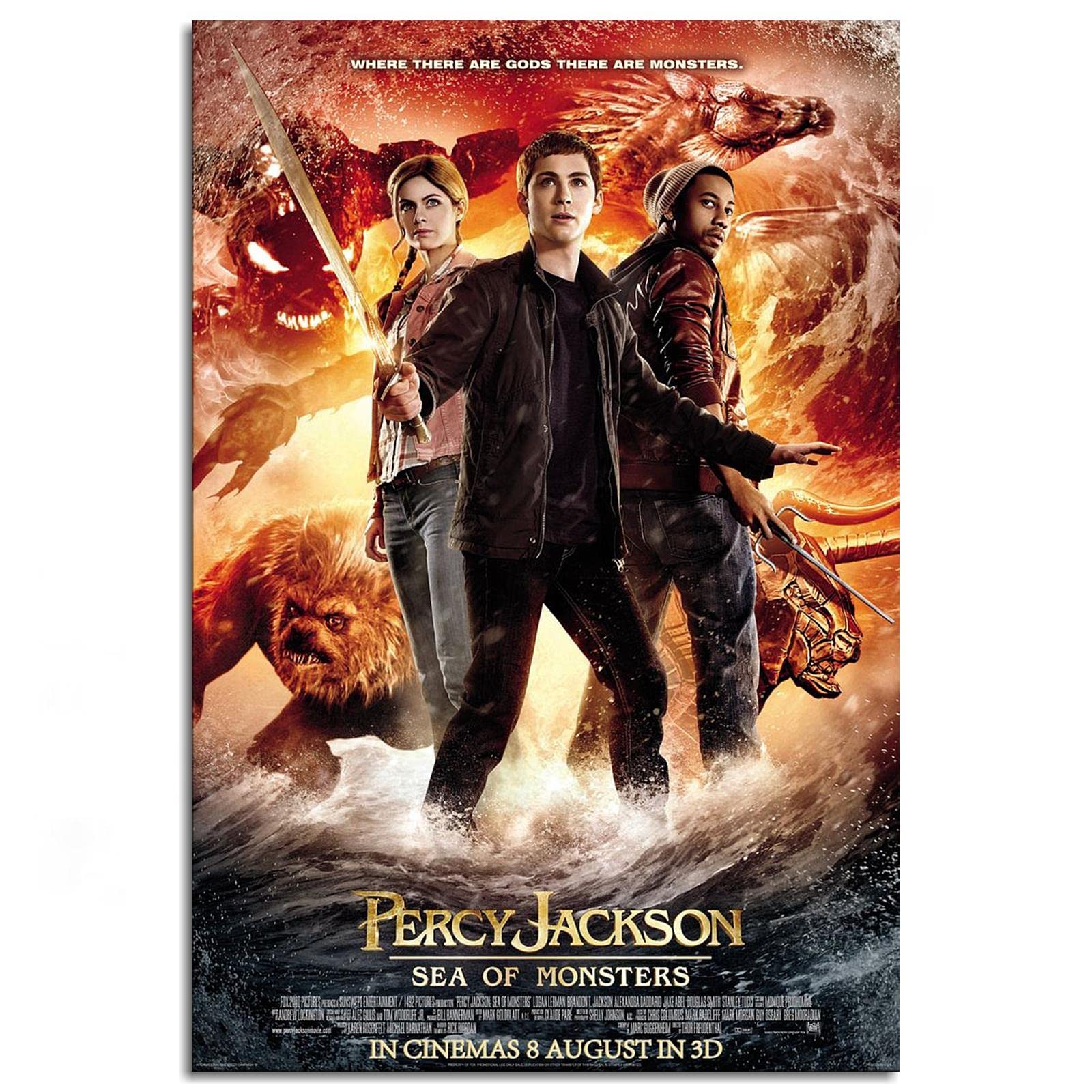Logan Lerman Percy Jackson Poster