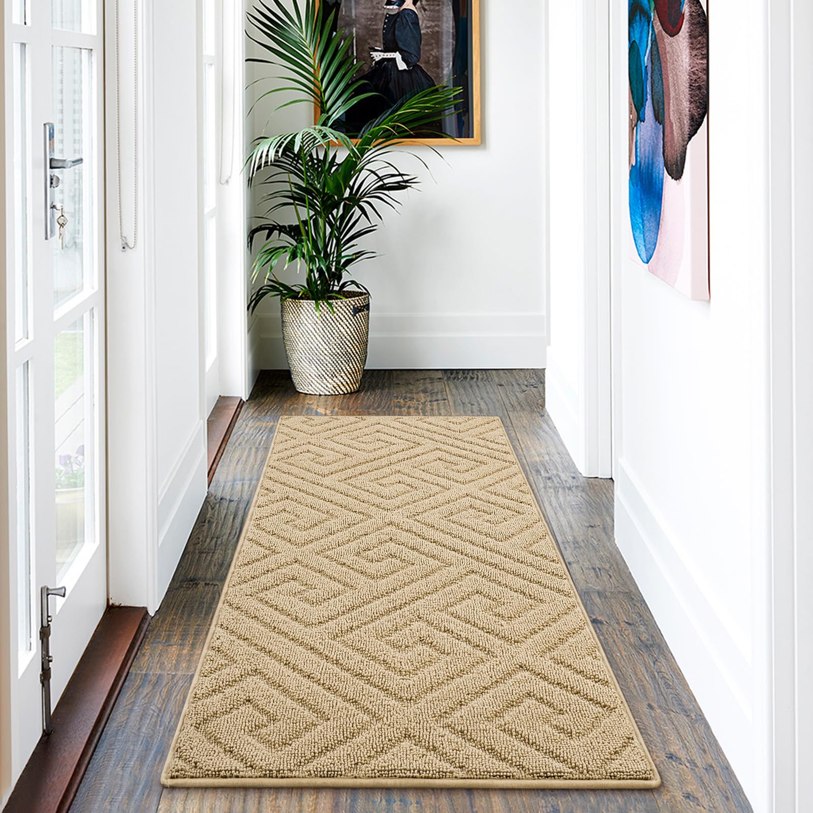 Amazon.com: AROGAN Large Washable Hallway Runner Mat, 2×5 Feet, Indoor ...