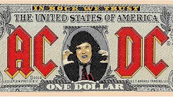 Amazon.com: Ac/Dc Patch Dollar Bank Note Band Logo In Rock We Trust ...