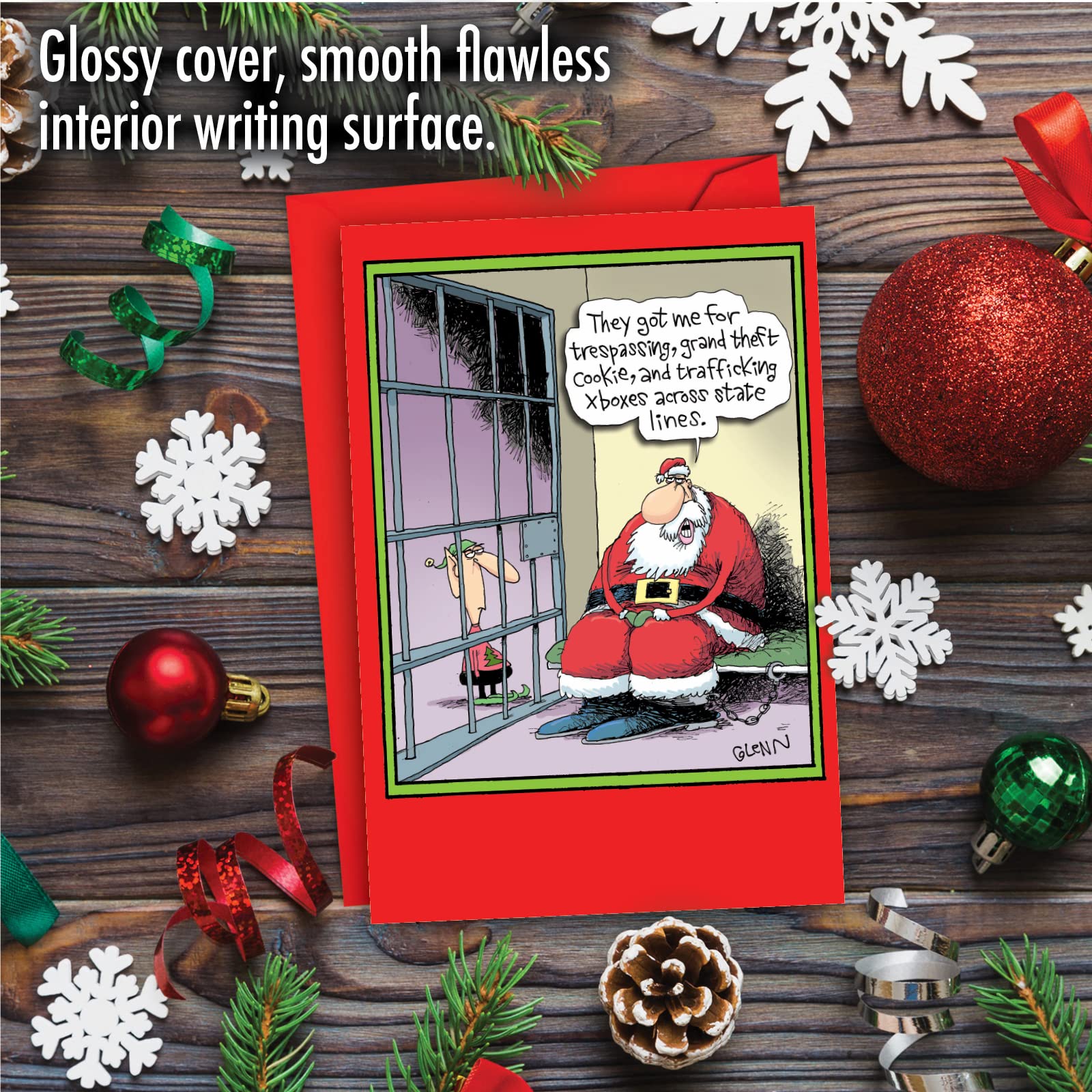 Jailhouse Jokes Christmas Prison Christmas Cards | Zazzle