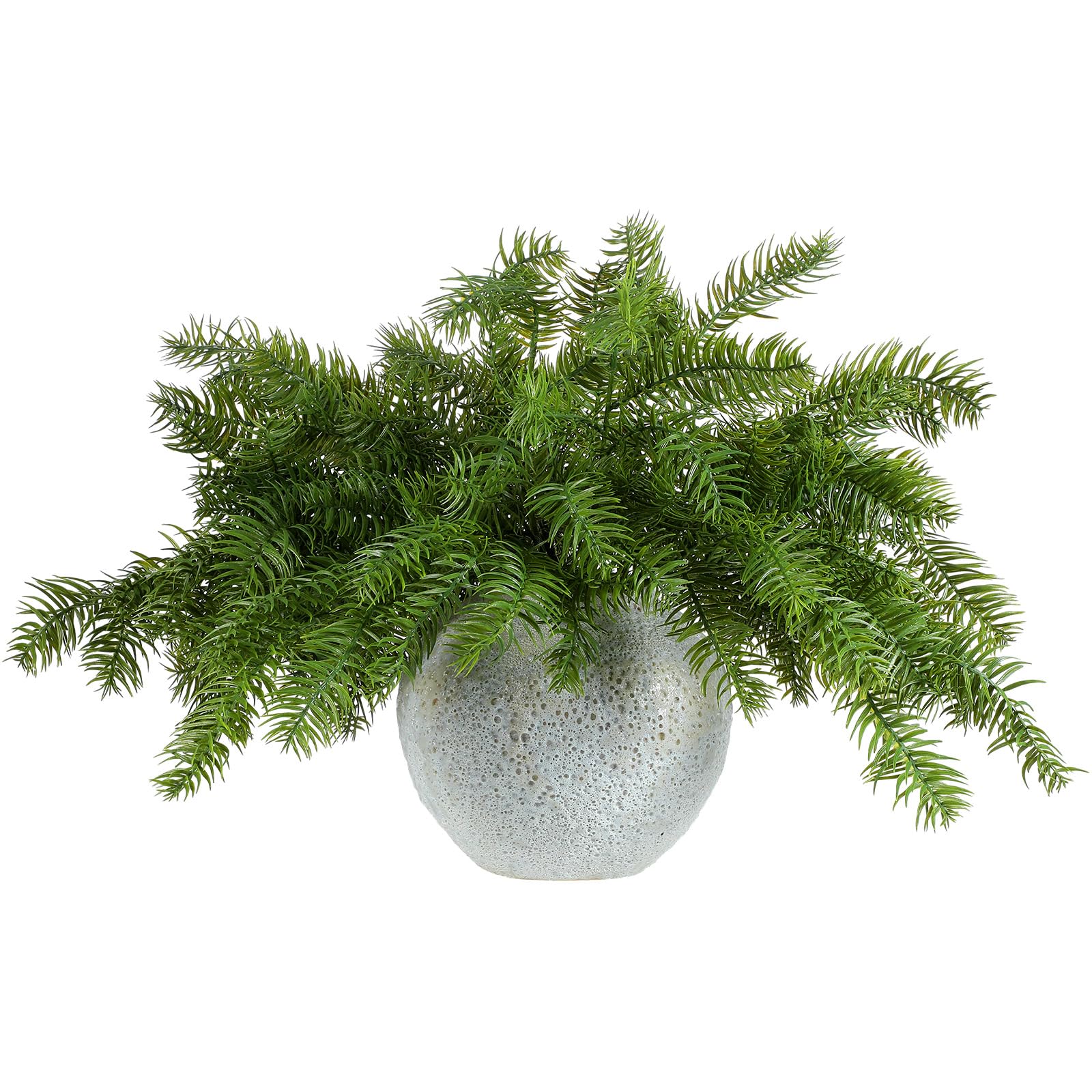 Amazon.com: Giegxin 12 Pcs Christmas Norfolk Pine Branches 19.7 Inch ...