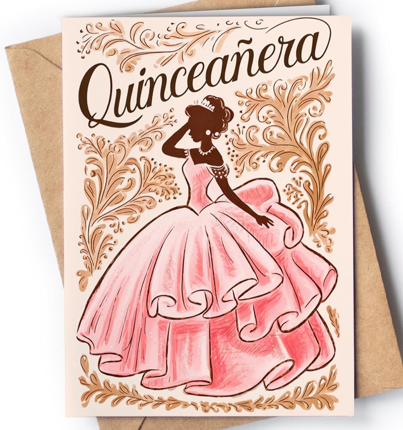 Amazon.com : Quinceanera Card - Happy 15th Birthday Card for Daughter ...