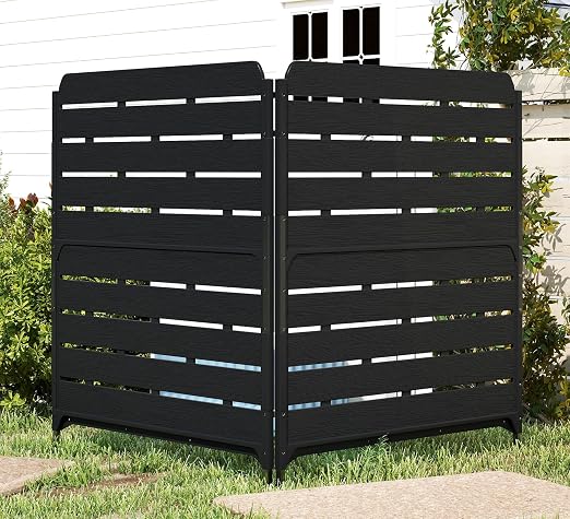 Amazon.com : HOMSPARK Fence Privacy Screen Decorative Garden Fence ...