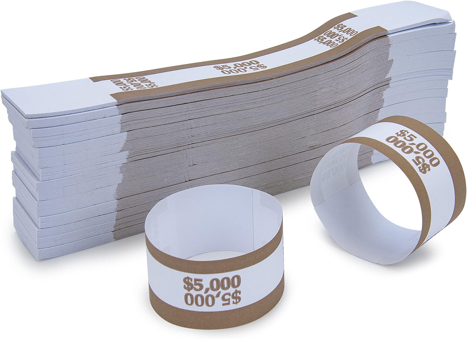 Amazon.com : Huron Currency Band $2000 Violet (1000 pcs) : Office Products