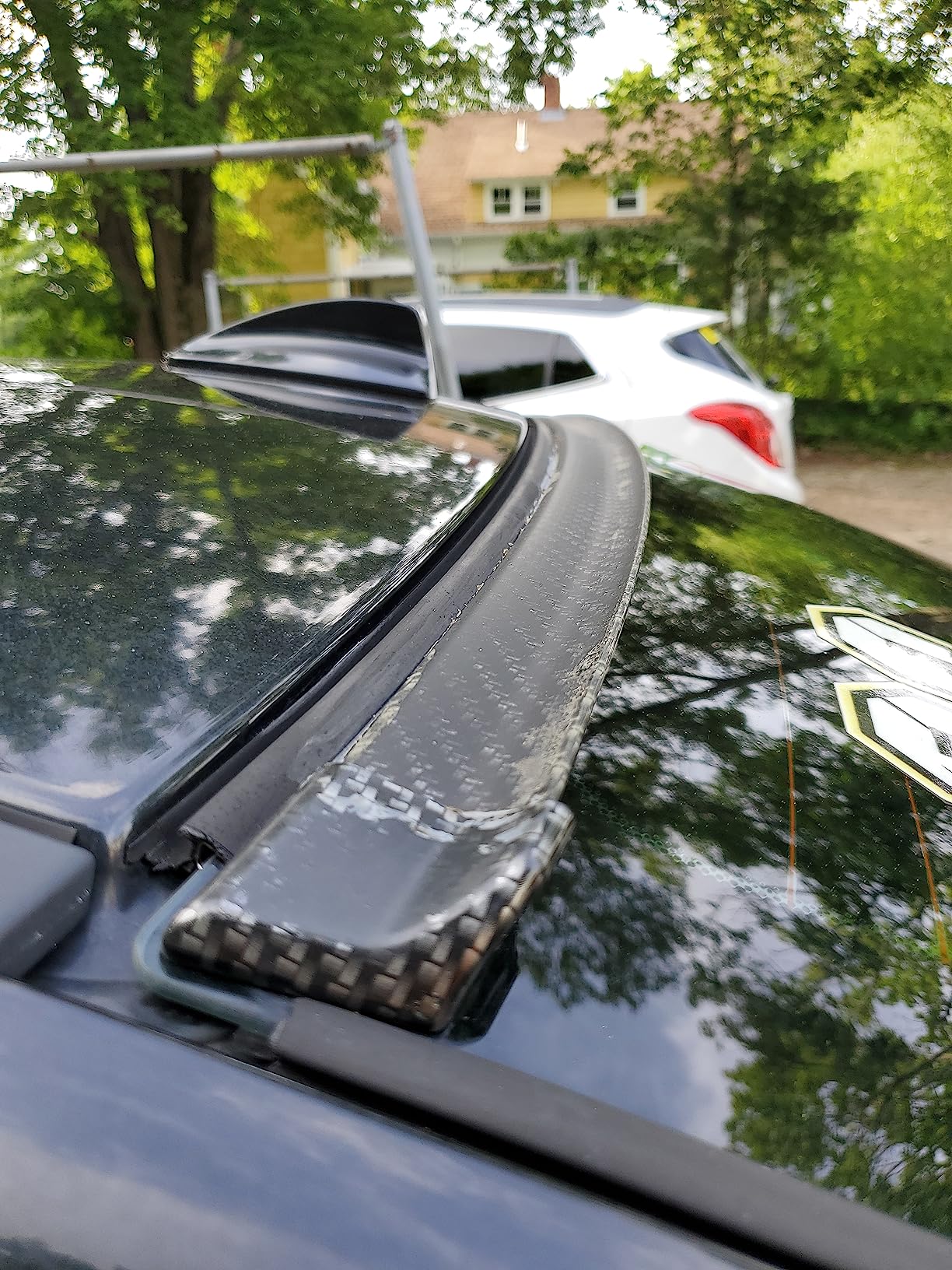 $4/mo - Finance Cool·CAR 4.9ft (150cm) Universal Black Carbon Fiber ...