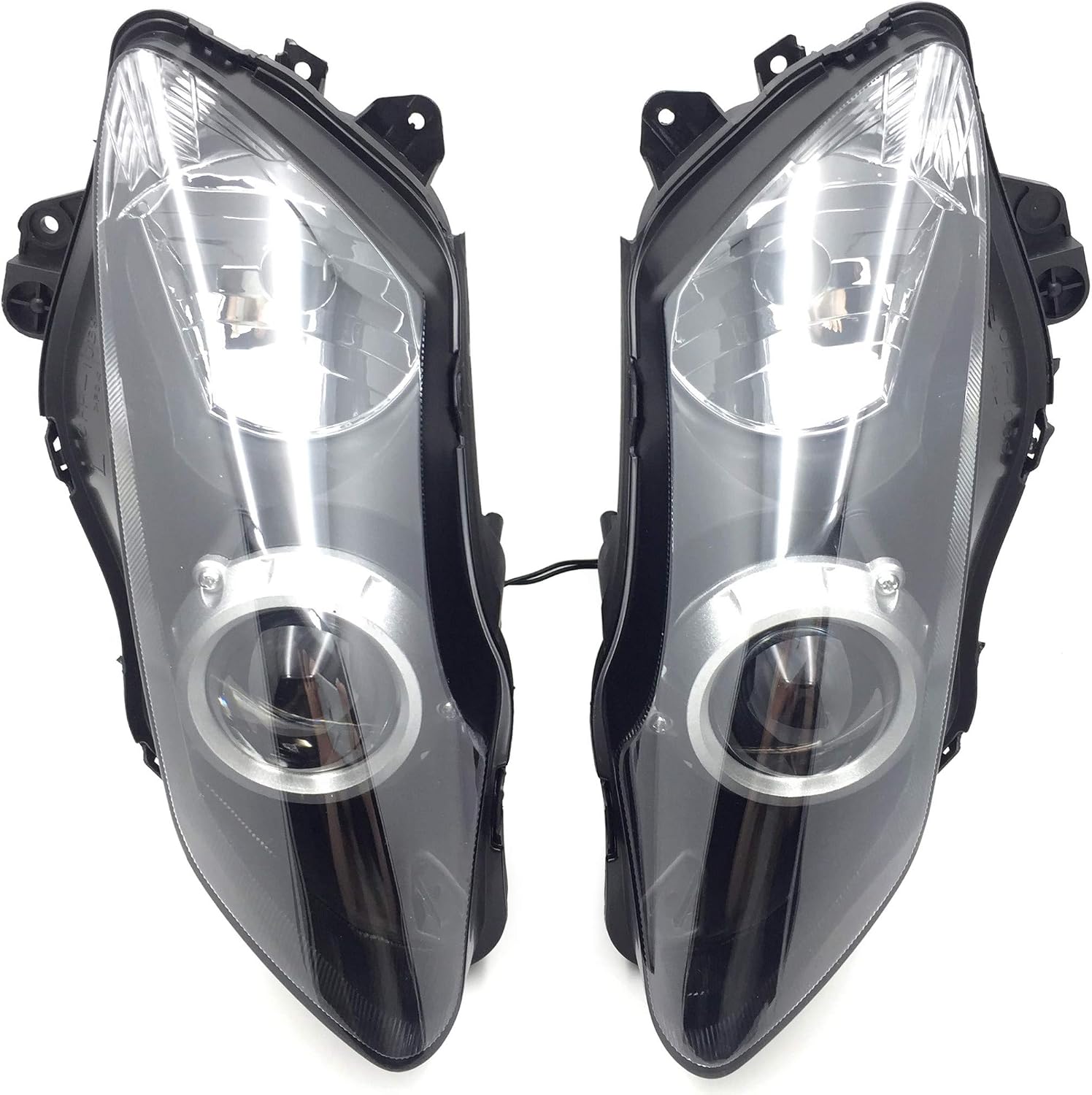 NBX- Left Right Headlight Head Lamp Assembly Compatible With Yamaha YZF ...