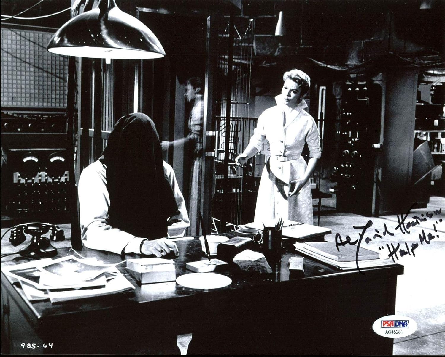 David Hedison The Fly "Help Me!" Signed 8X10 Photo #AC45281 - PSA/DNA ...