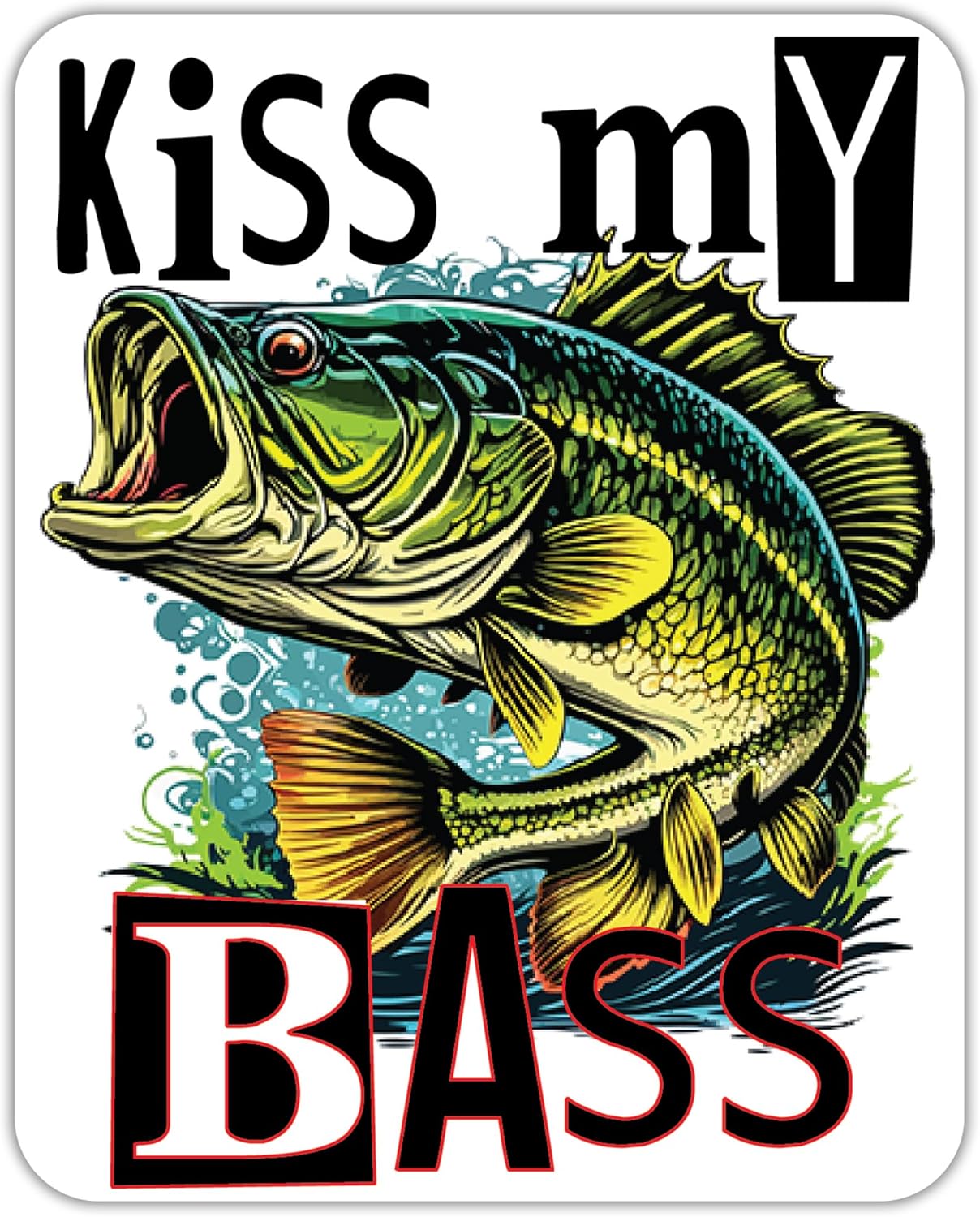 Amazon.com - Funny Fishing Fisherman Decal Stickers- for Car Truck Van ...