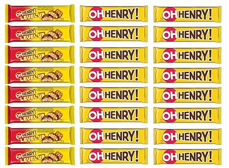 Amazon.com: 16 Oh Henry (Regular) + 8 Oh Henry (Level up version) by ...