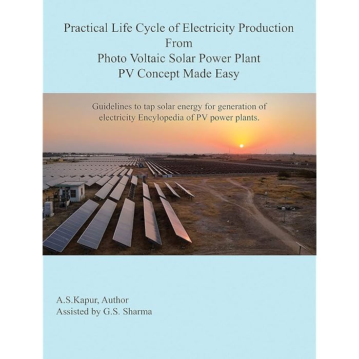 Buy Practical Life Cycle of Electricity Production from Photo voltaic ...