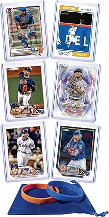 Amazon.com: New York Mets Baseball Cards: Pete Alonso, Francisco Lindor ...