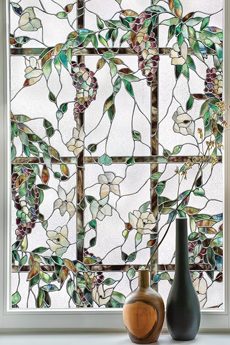 Amazon.com: Artscape Lattice Window Film | Window Privacy Film Textured ...