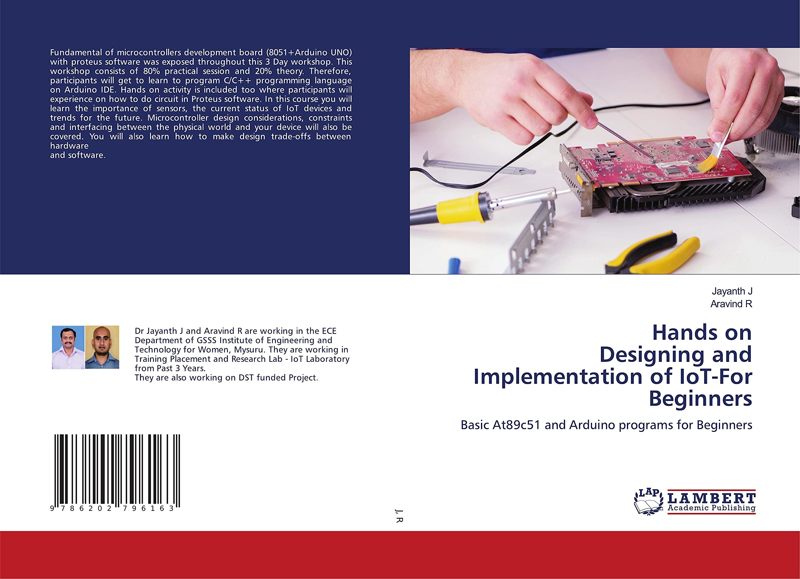 Hands On Designing And Implementation Of Iot For Beginners Aravind R Aravind R Books