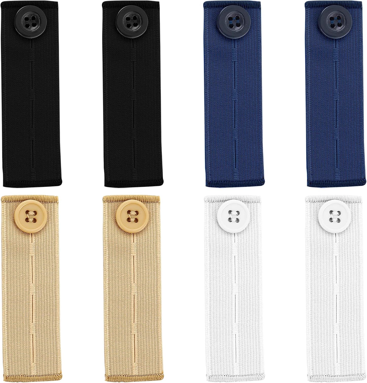 Amazon.com: YUANHANG Pants Waist Button Extender: 16Pcs Button ...