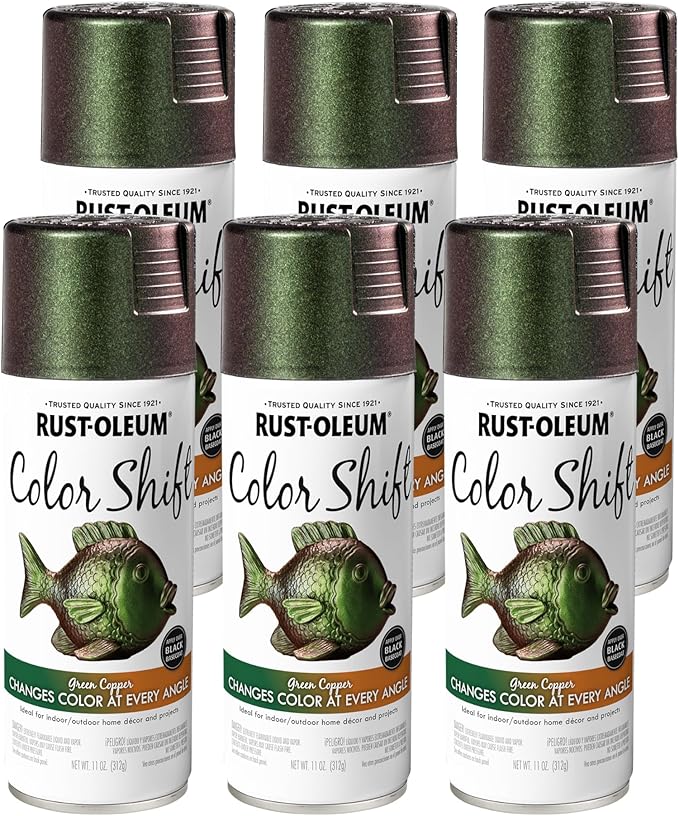 Rust-Oleum 372478 Specialty Color Shift Spray Paint, 11 oz, Green ...