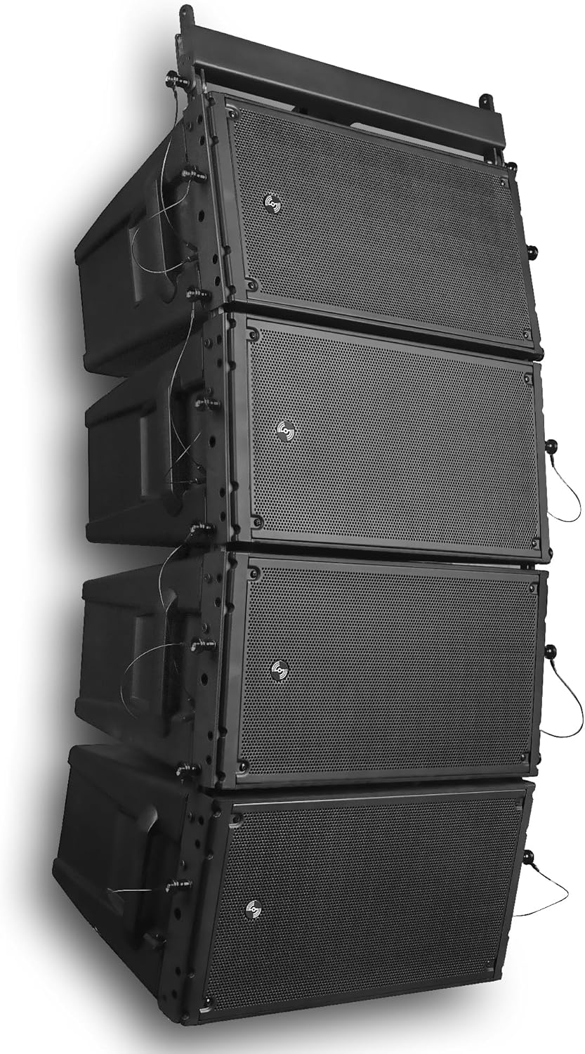 Amazon.com: Sound Town ZETHUS Series Powered Line Array Speaker System ...