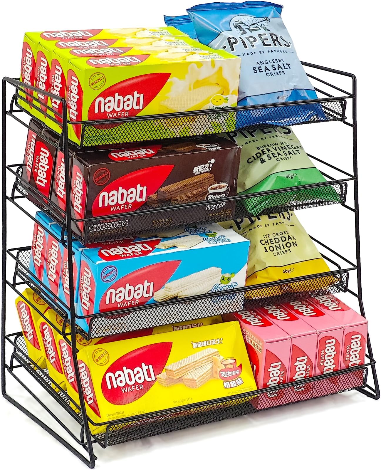 Amazon.com: Candy Display Rack | Candy Organizer | Snack Organizer For ...