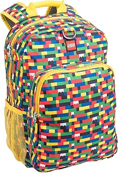 Amazon.com | LEGO Iconic Prints Kids School Backpack Bookbag, for ...