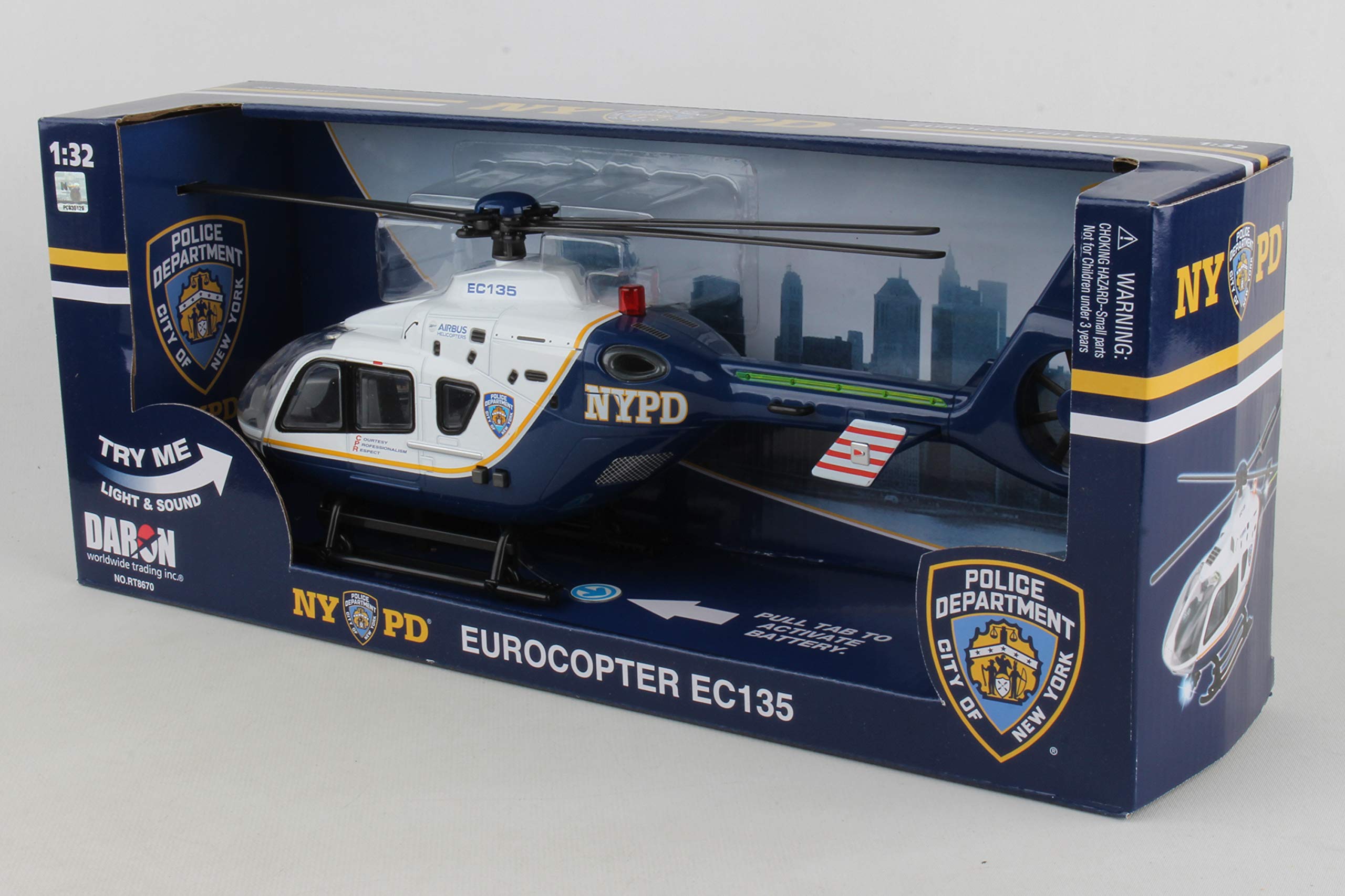 Nypd Helicopter Toy