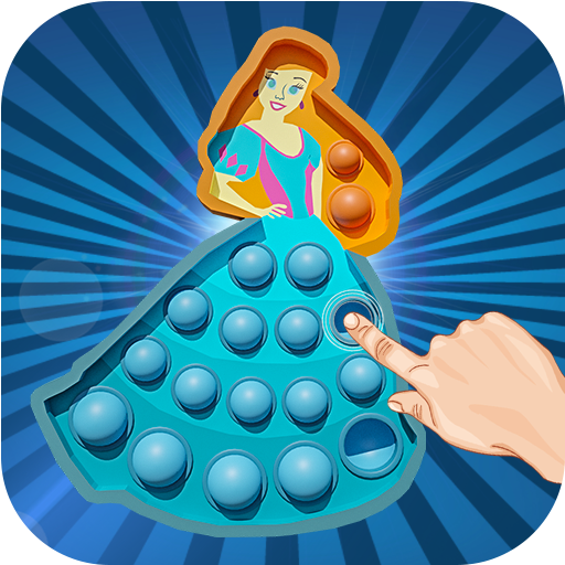 Pop It Princess Dolls ASMR Puppets Fidget Toys Trading:Amazon.com ...