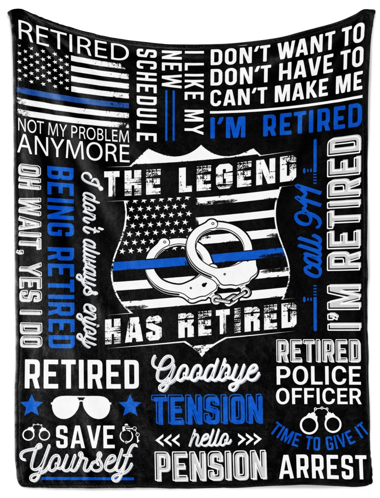 Cop Retirement Jokes Funny US Woman Police Officer Cop Retirement Cake
