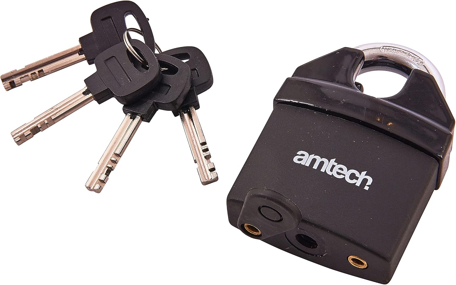 Amtech T1685 65mm PVC Insulated Padlock : Amazon.co.uk: DIY & Tools