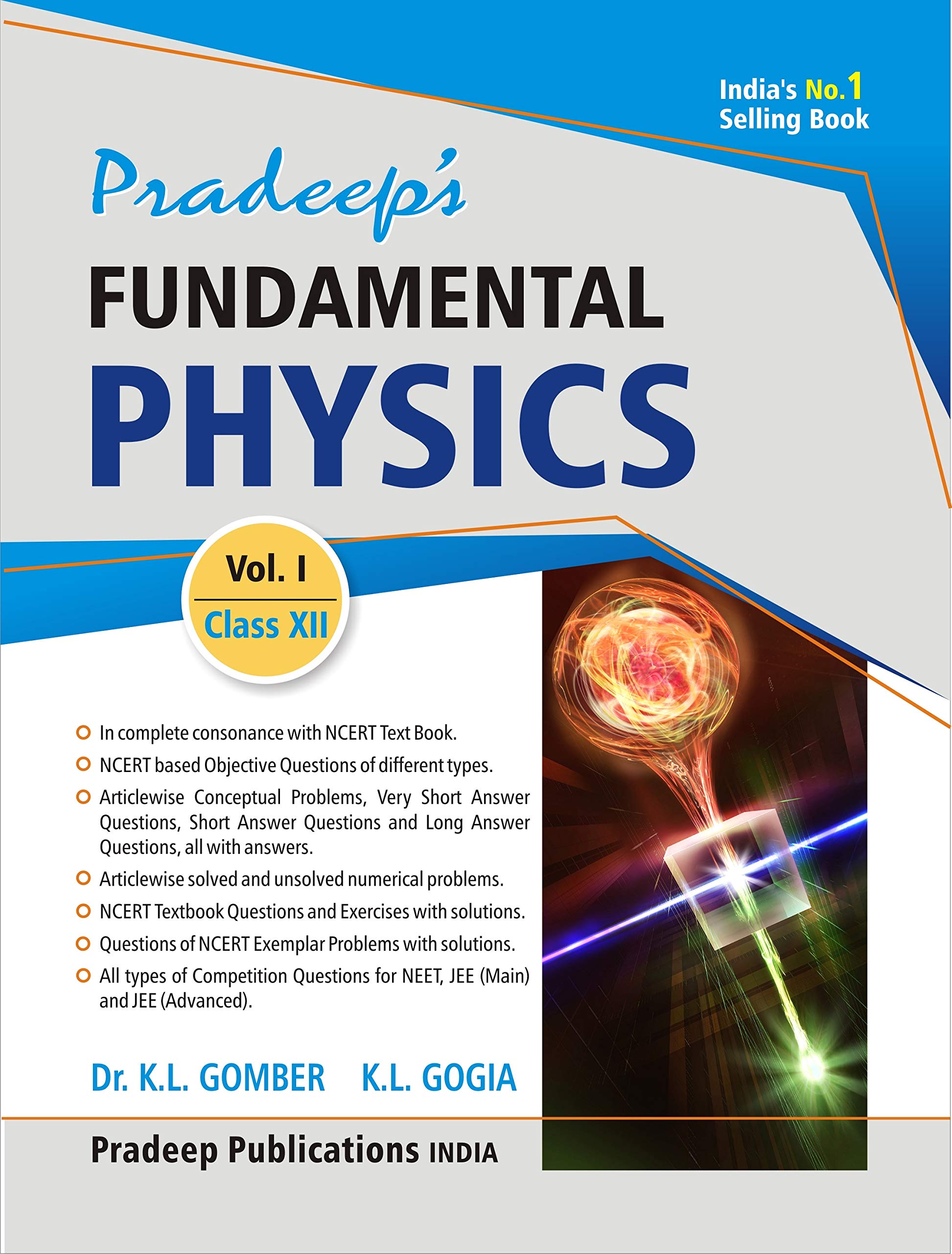 Buy Pardeep's Fundamental Physics for Class 12 (Vol. 1 & 2) Examination ...