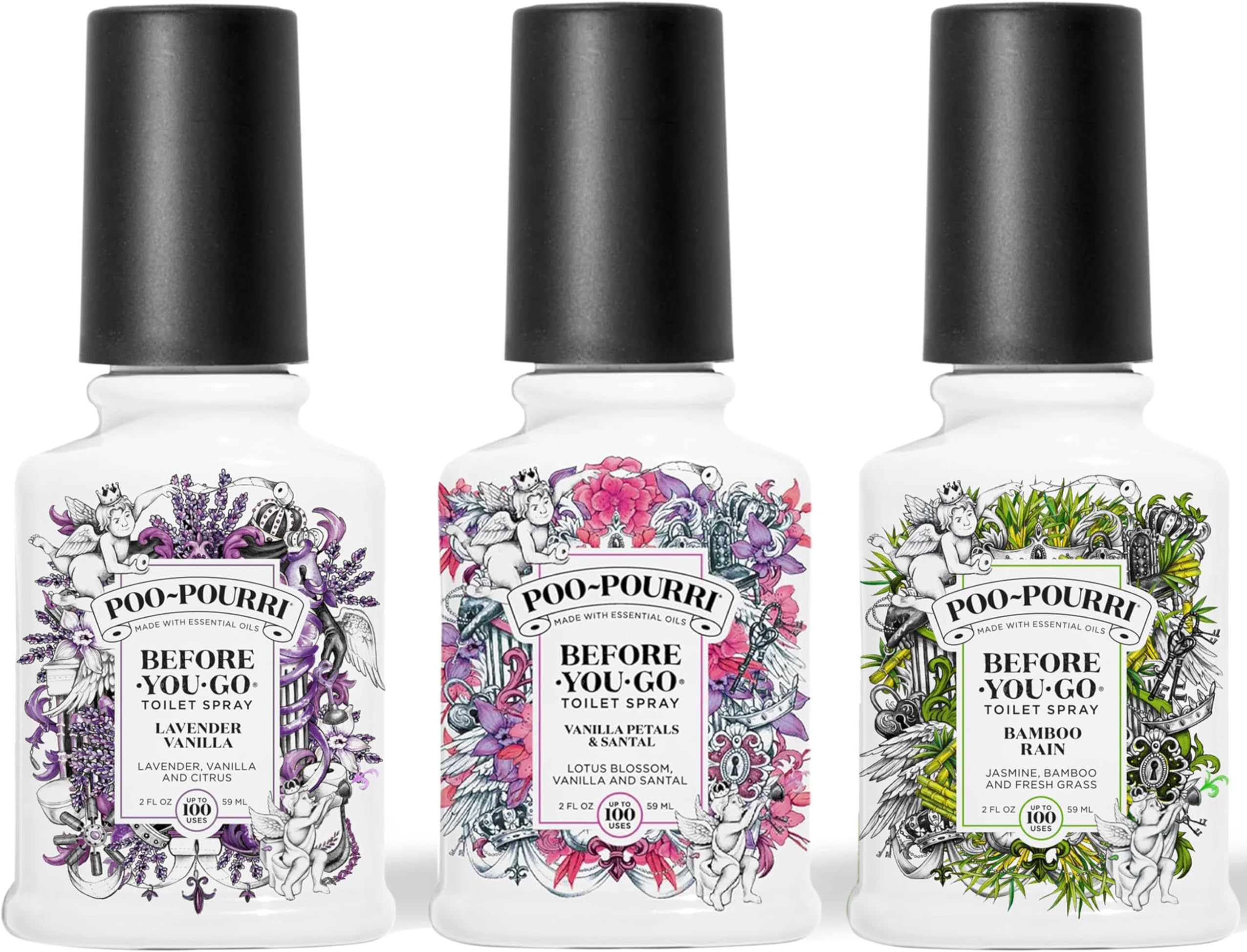 Amazon.com: Poo Pourri Royal Flush Before You Go Spray 2 oz - 2 Pack ...
